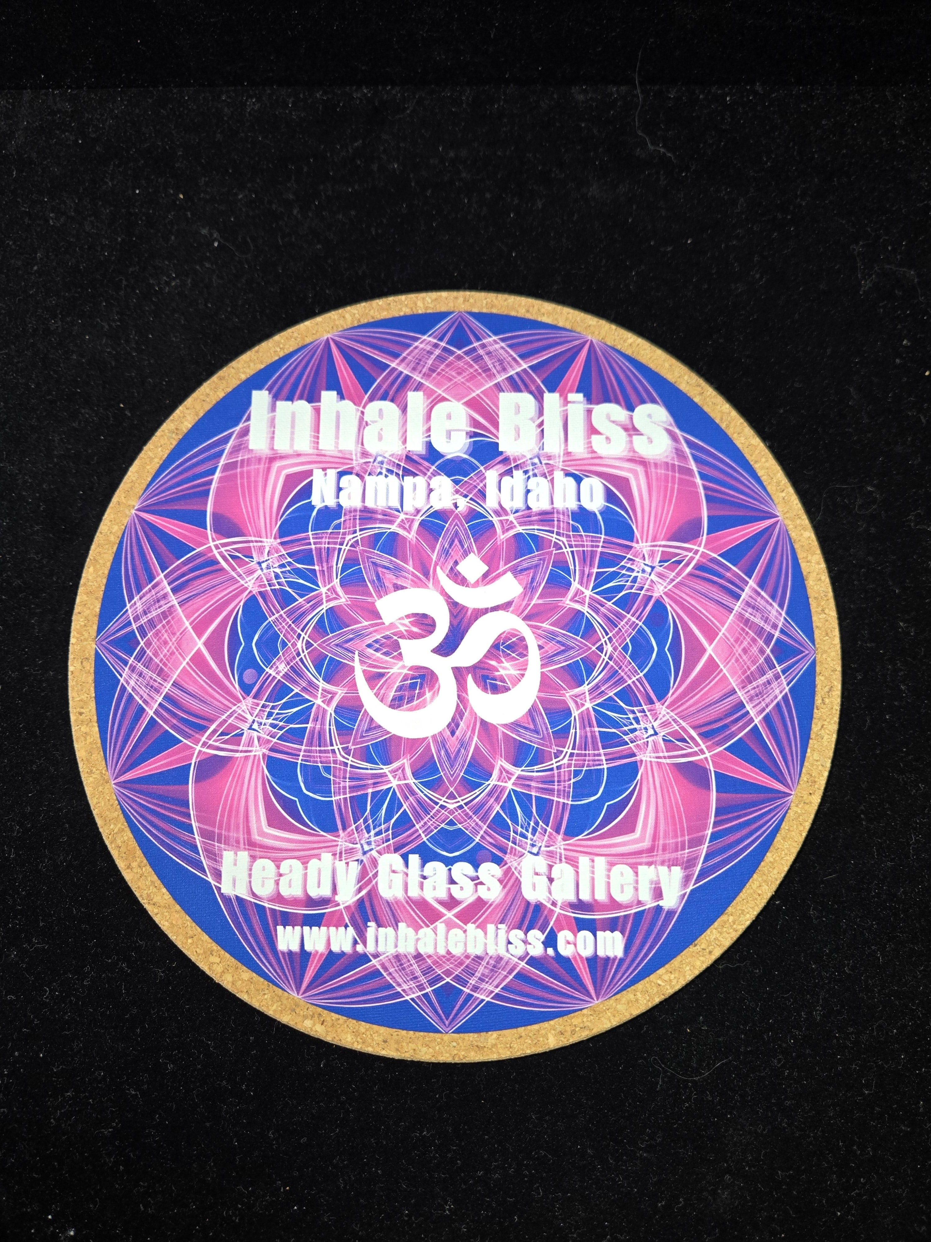 Inhale Bliss x Mattitude Mats 7" Round (2025) - Inhale Bliss