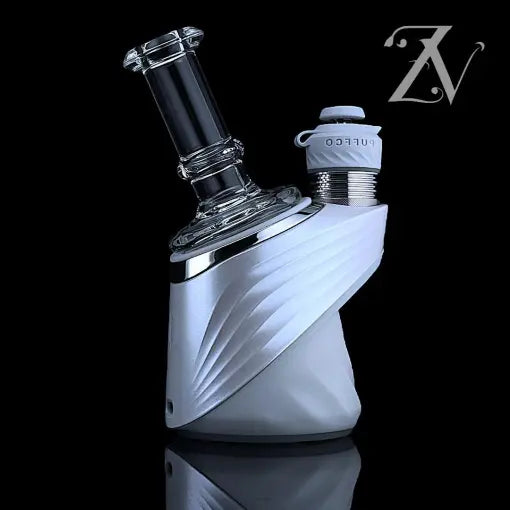 ECO Dry Top Puffco Peak Attachment by Iridescent Glass - Inhale Bliss